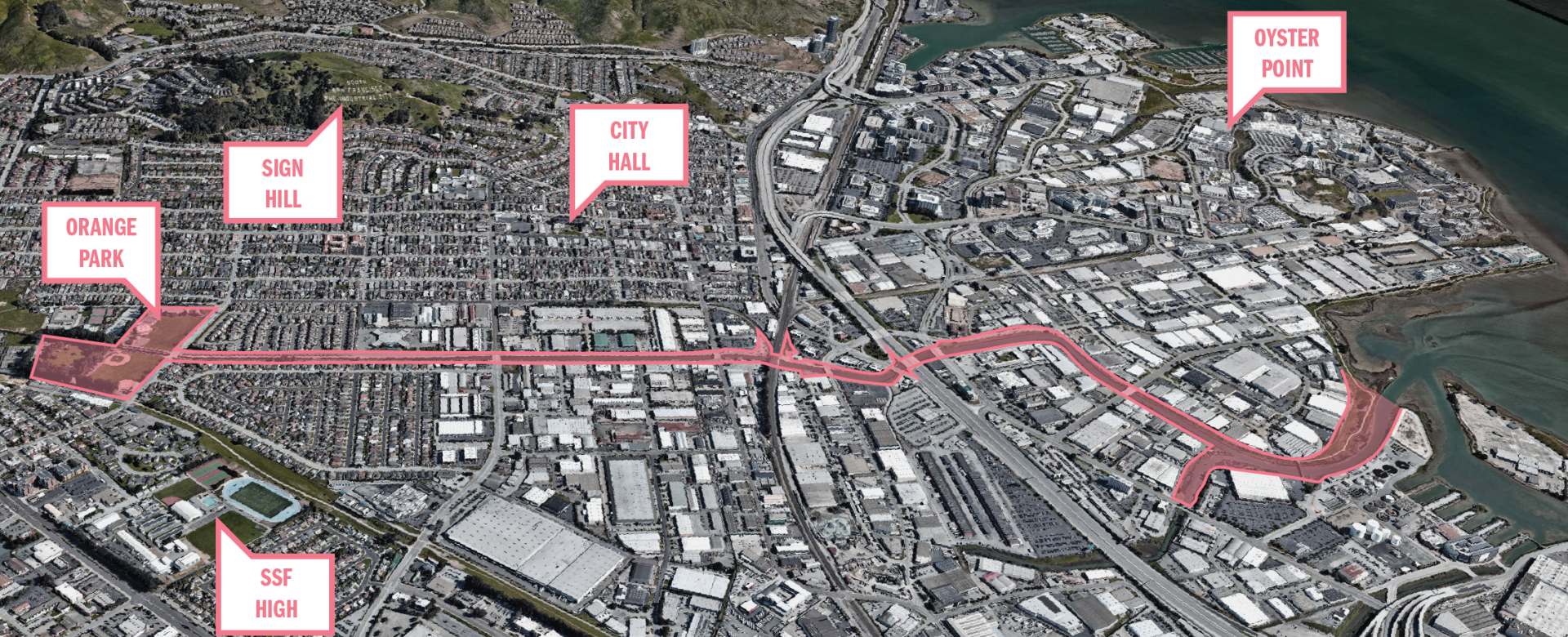 Hassell | Colma Creek, South San Francisco